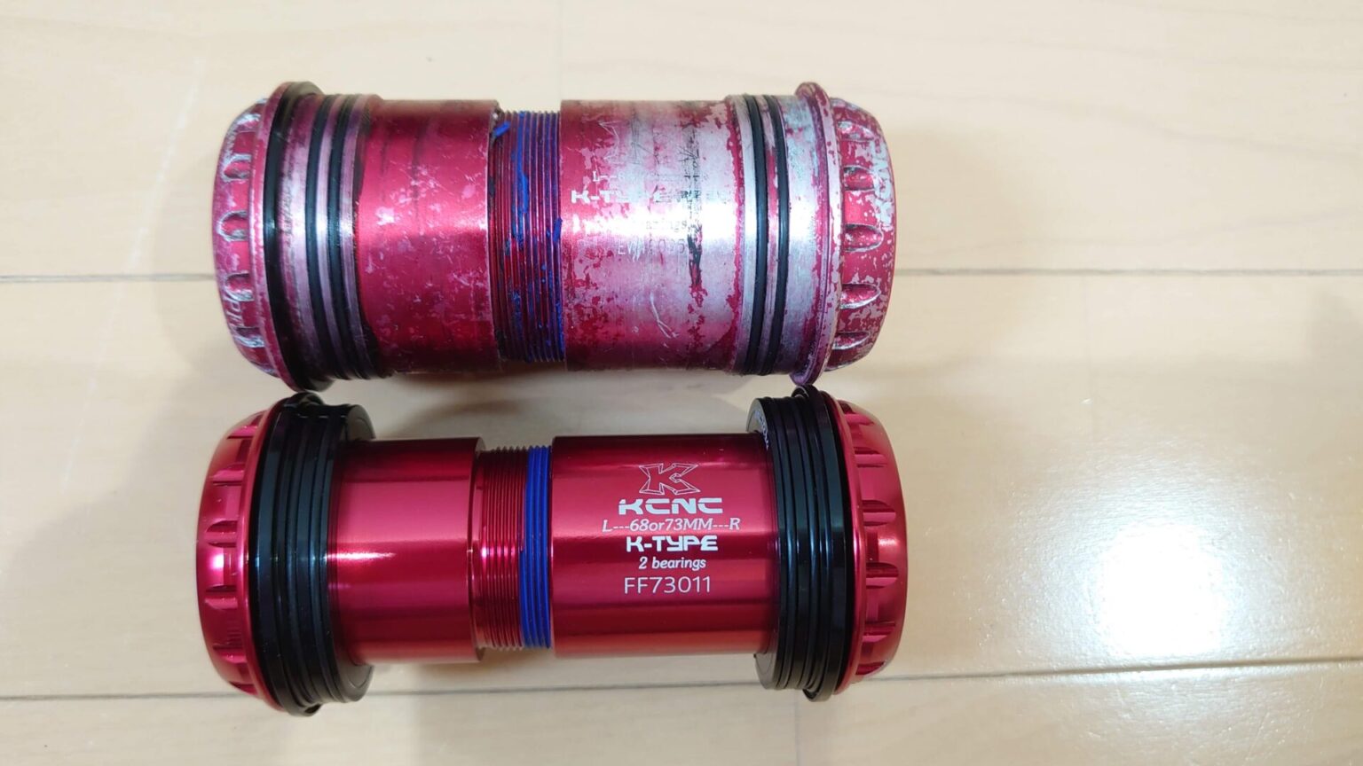 PF30 ボトムブラケット交換【KCNC】